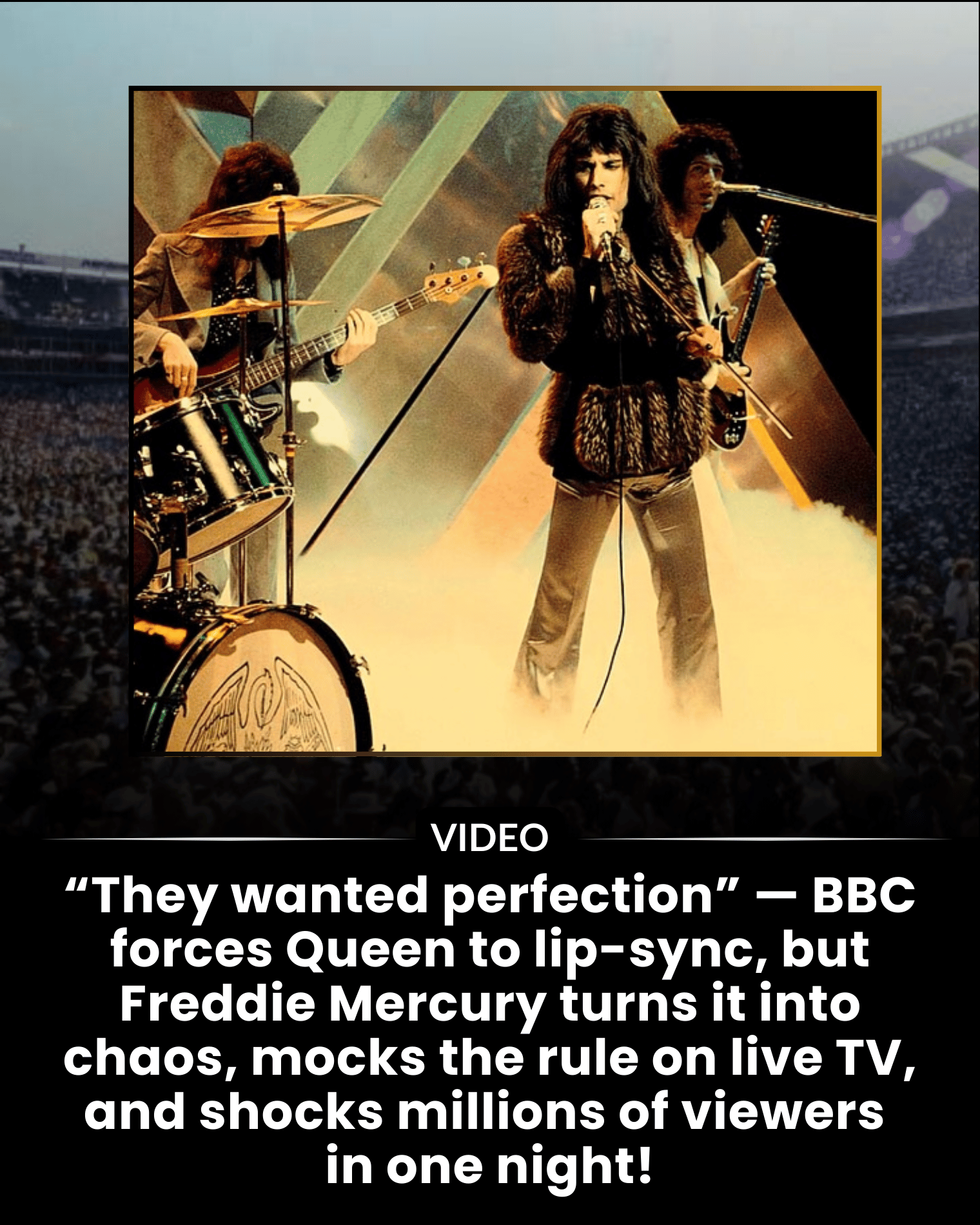 “They wanted perfection” — BBC forces Queen to lip-sync, but Freddie ...