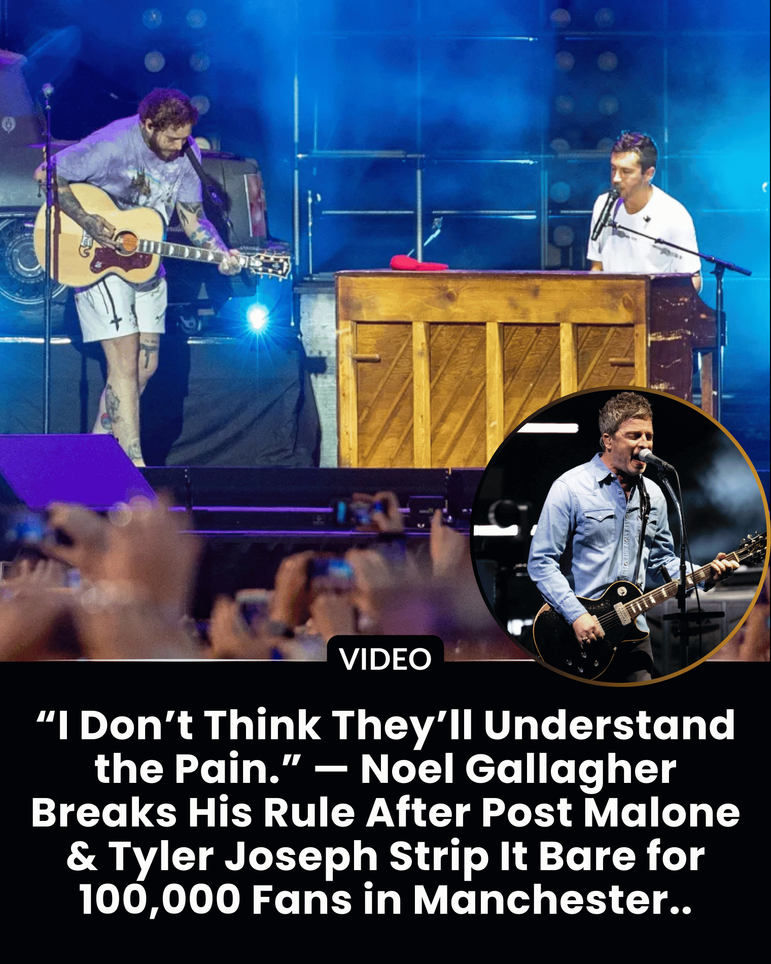 “I Don’t Think They’ll Understand the Pain.” — Noel Gallagher Breaks ...