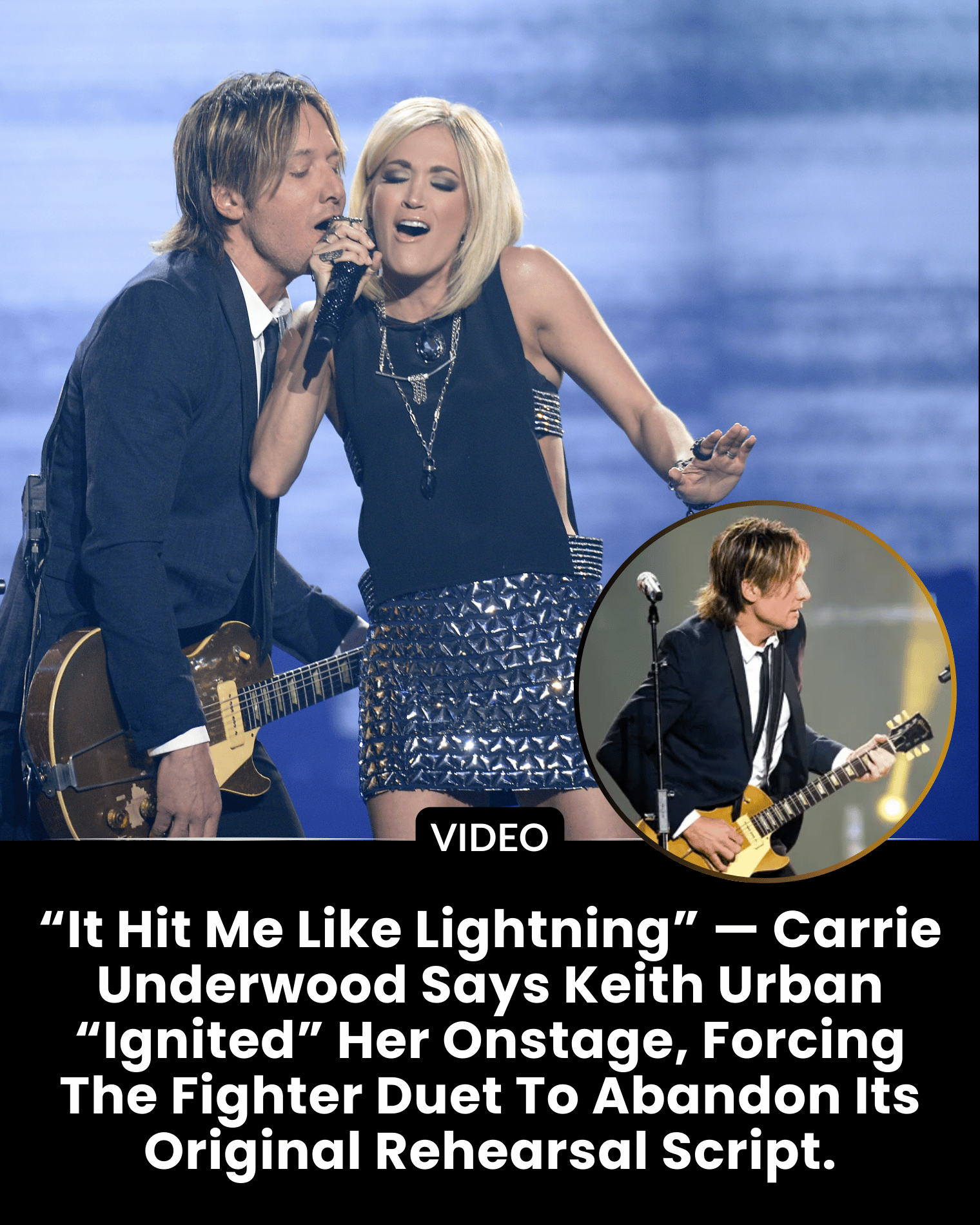 “It Hit Me Like Lightning” — Carrie Underwood Says Keith Urban “Ignited ...