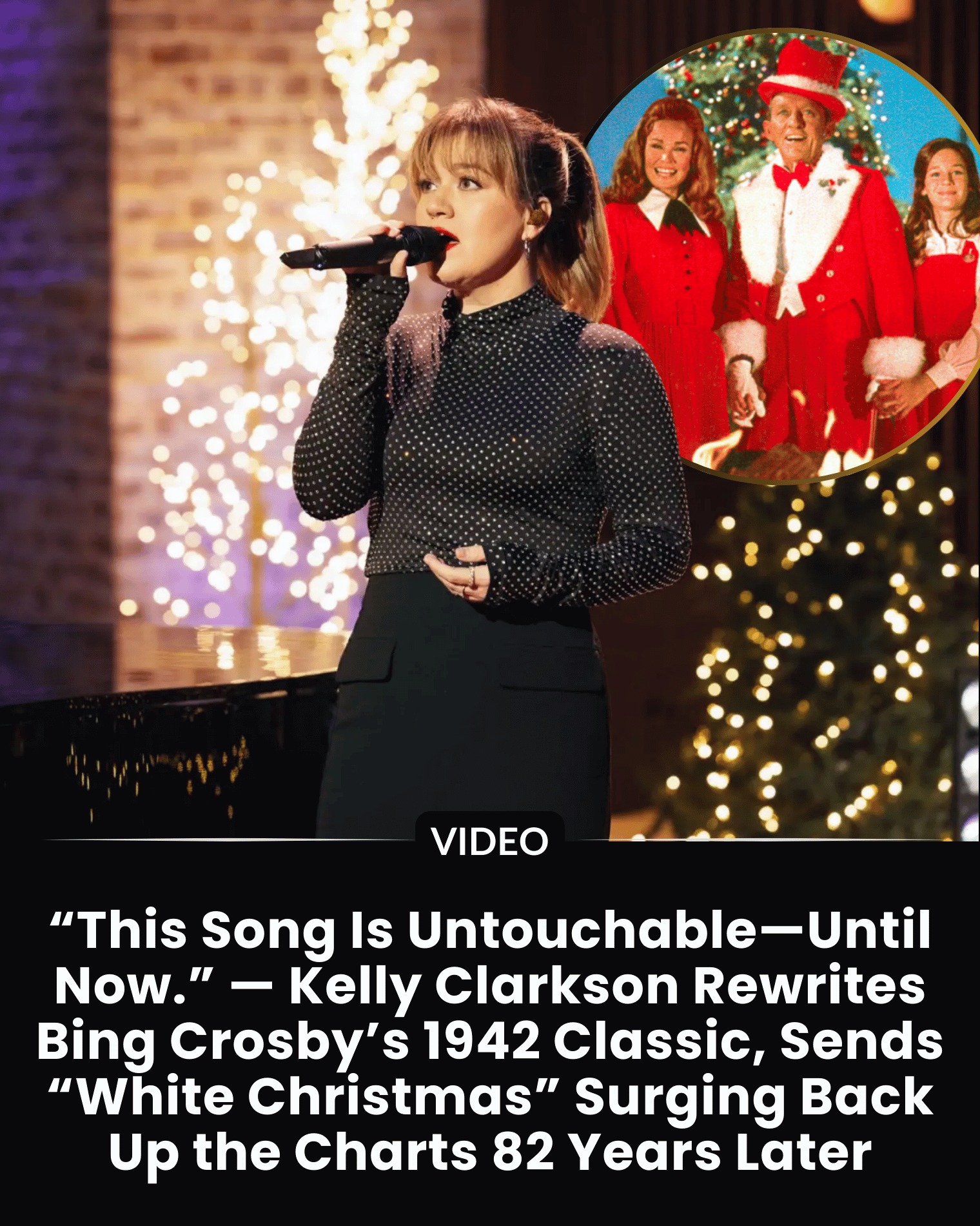 The “White Christmas” Annexation: How Kelly Clarkson “Liquidated” the ...