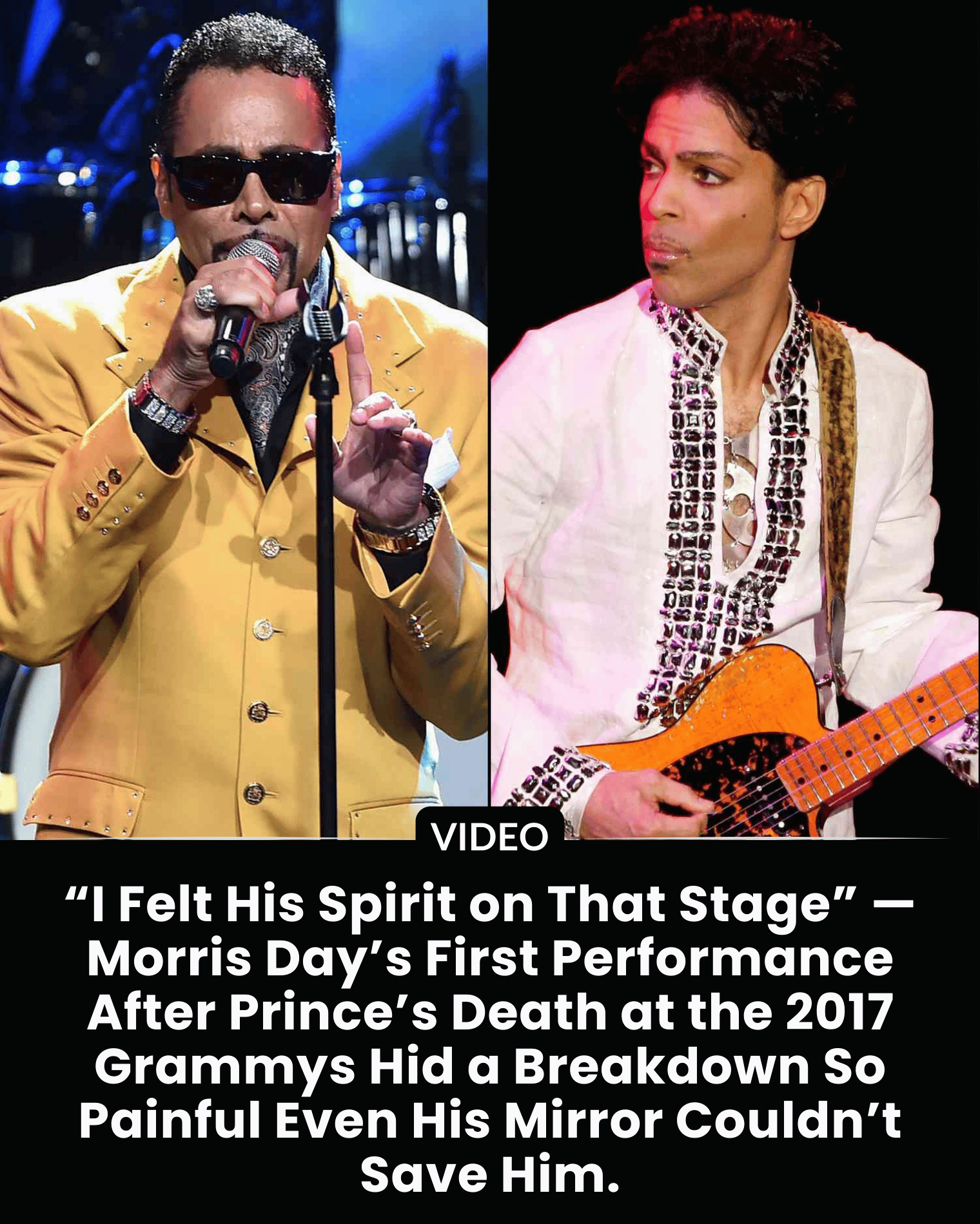 “I Felt His Spirit on That Stage” — Morris Day’s First Performance ...