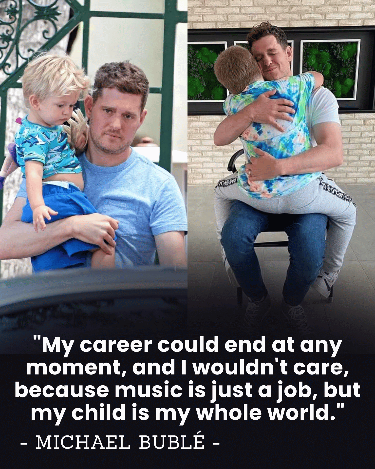 “My Career Could End Tomorrow” — Michael Bublé Quits the Spotlight ...