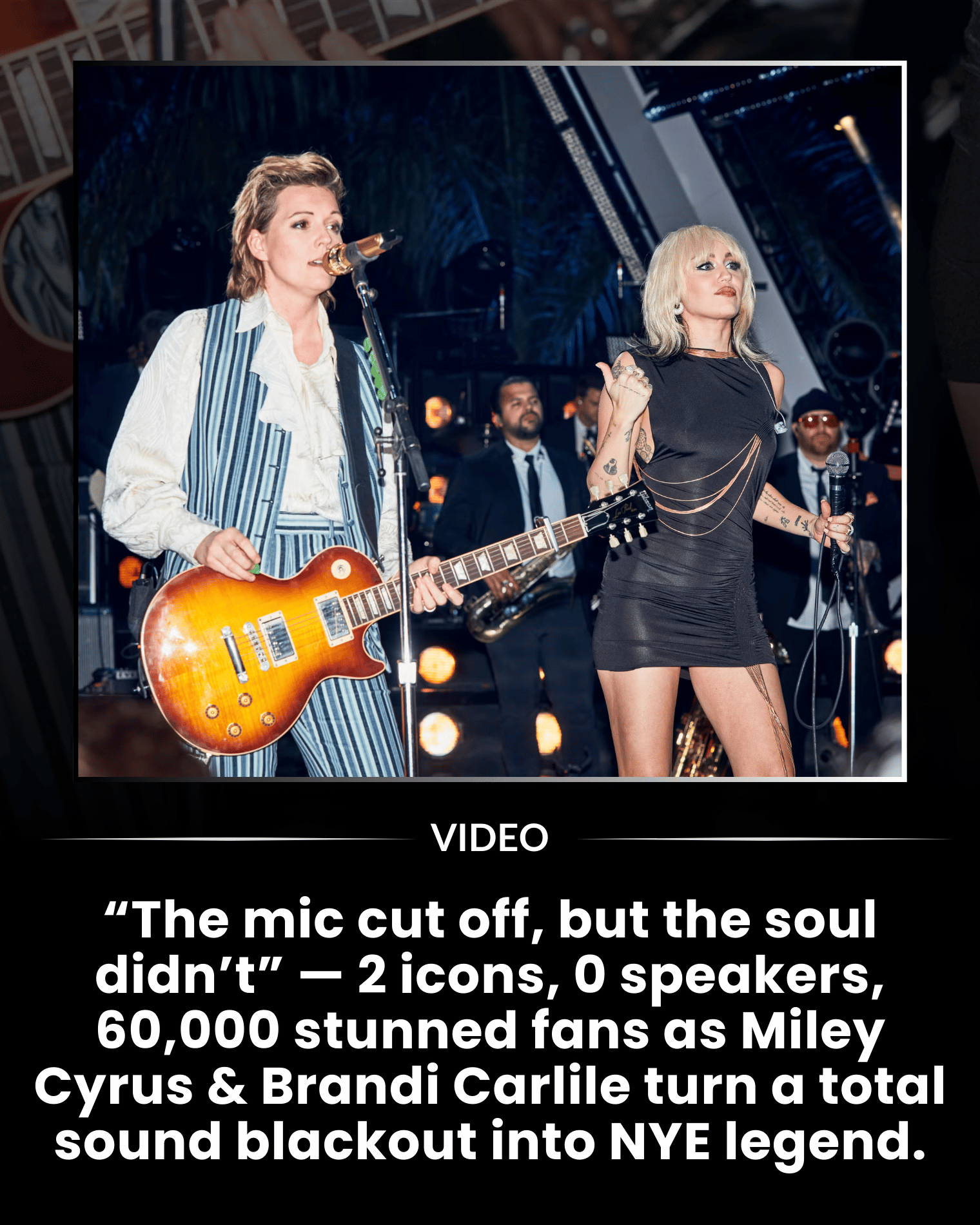 “The mic cut off, but the soul didn’t” — 2 icons, 0 speakers, 60,000 ...