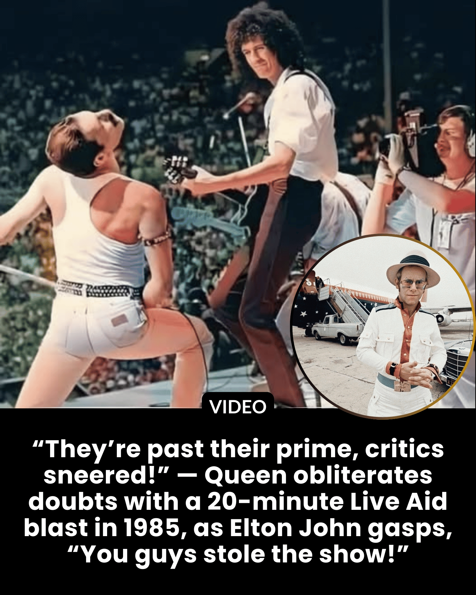 “They’re past their prime, critics sneered!” — Queen obliterates doubts ...