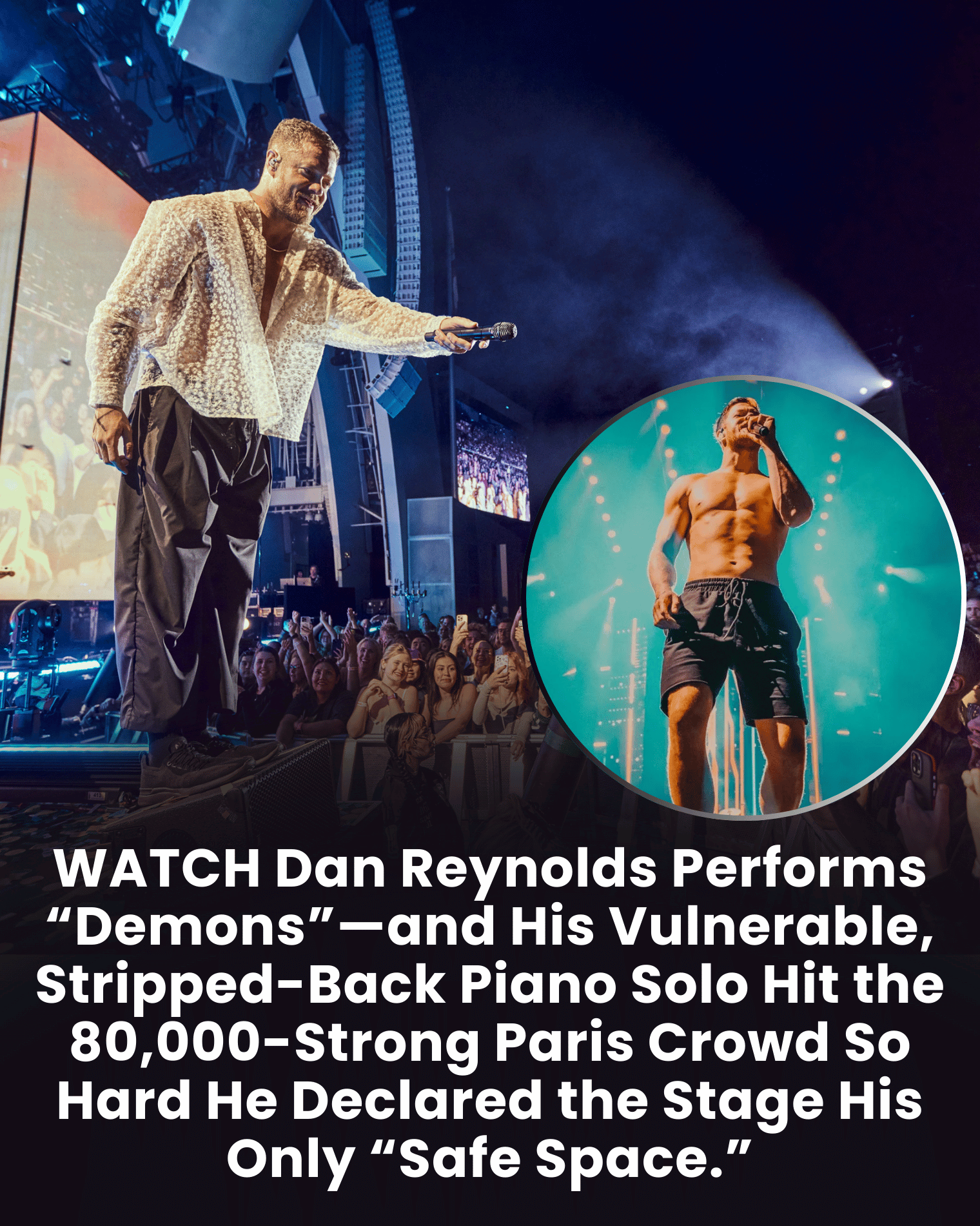 WATCH Dan Reynolds Performs “Demons”—and His Vulnerable, Stripped-Back ...
